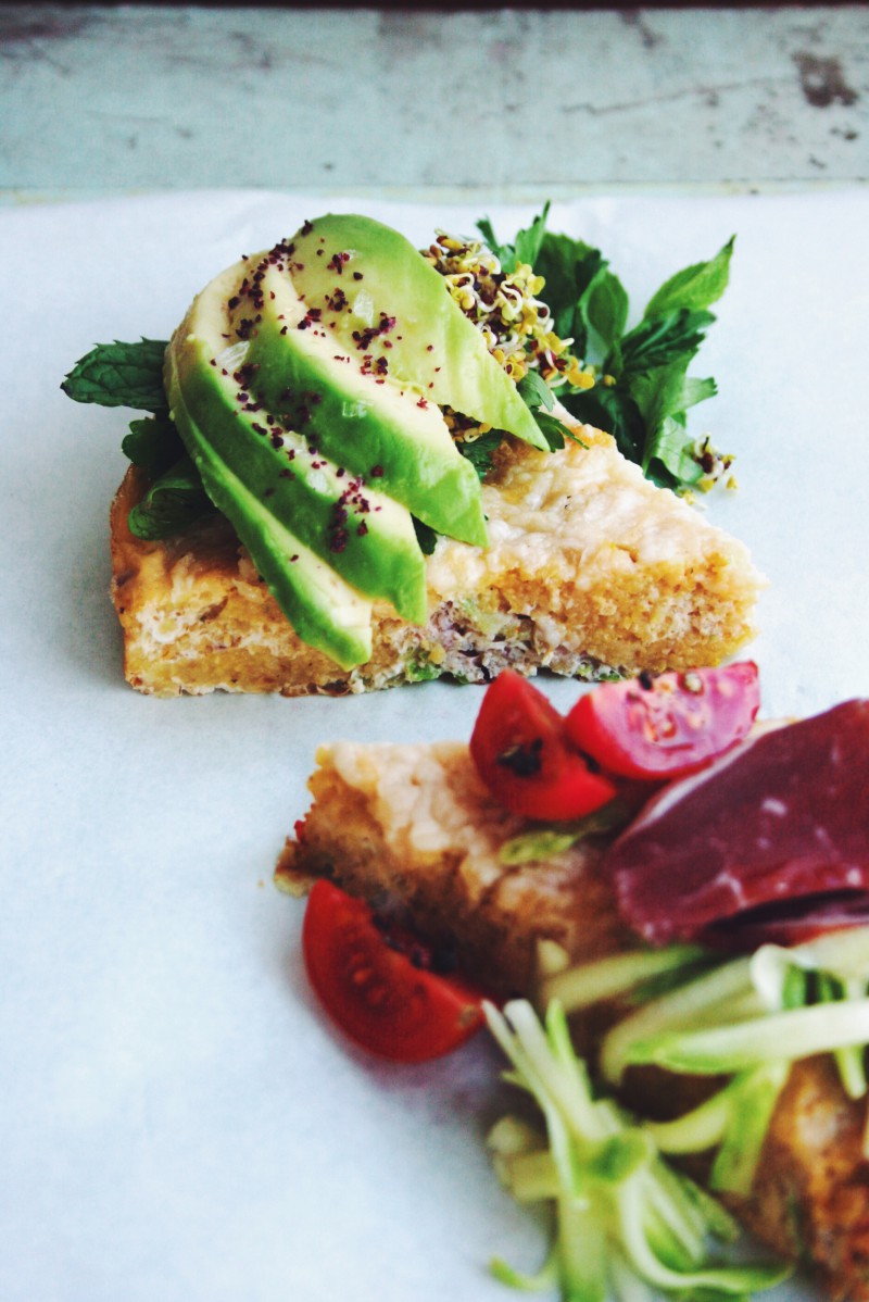 fructopia-easy-low-fodmap-lunch-polenta-frittata • Fructopia