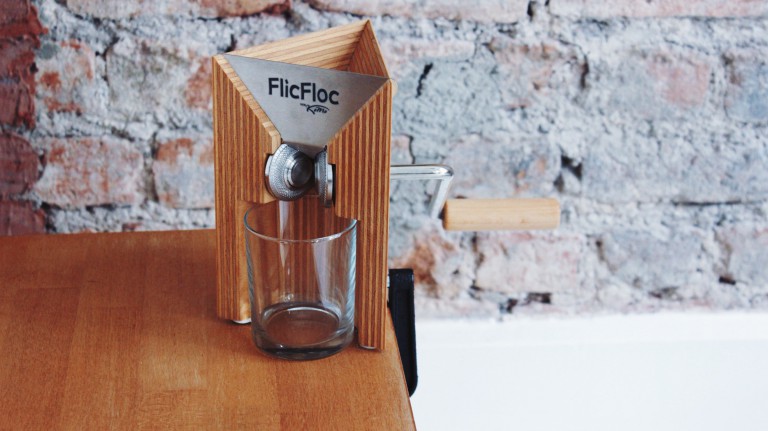 My new favorite kitchen gadget: FlicFloc aka The Grain Flaker